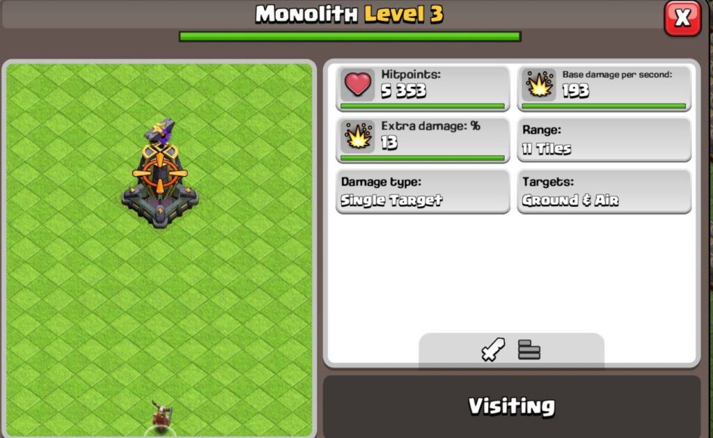 Monolith Max Levels List: Town Hall 15 to Town Hall 16 Stats 2024 - Clash Of Clans