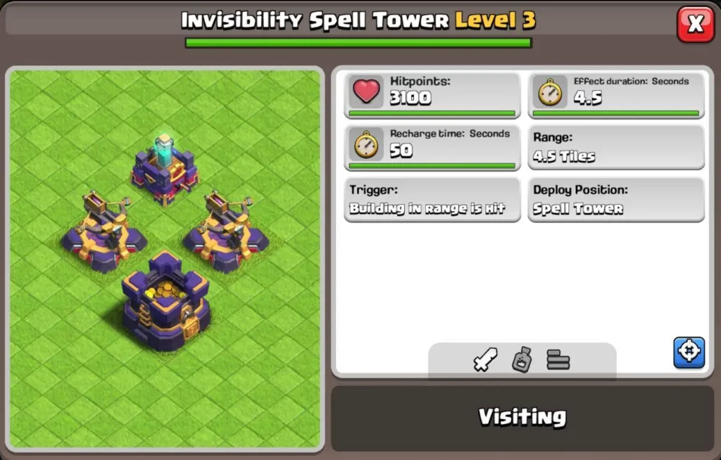 Spell Tower Max Levels List: Town Hall 15 to Town Hall 16 Stats 2024 ...