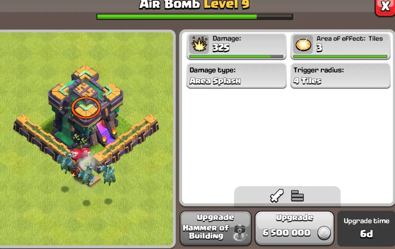 Air Bomb - Clash Of Clans