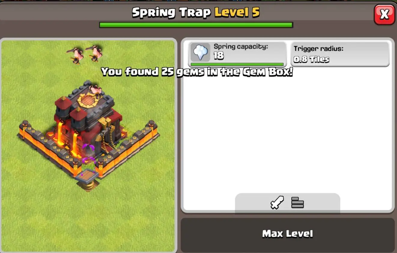 Spring Trap - Clash Of Clans